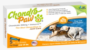 Chondropaw® For Dogs Over 25lbs - Synoquin Efa Joint Supplement Large ...