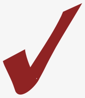 Tick Sign Vector Maroon - Free Transparent PNG Download - PNGkey