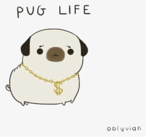 Pug Life Logo - Free Transparent PNG Download - PNGkey