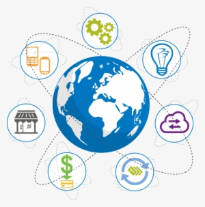 World Map - Animated Gif Globalization Gif - Free Transparent PNG ...