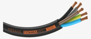 Titanex H07rn-f Rubber Cable - Wire - Free Transparent PNG Download ...