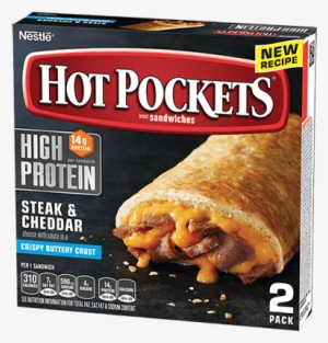Steak & - Cheddar - Chicken Bacon Ranch Hot Pocket - Free Transparent ...