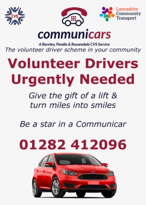 Communicars Volunteer Drivers Needed - Car Driver Is Needed - Free ...