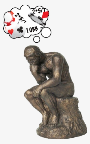 Rodin's Thinker Royalty Free Vector Clip Art Illustration - Thinker ...