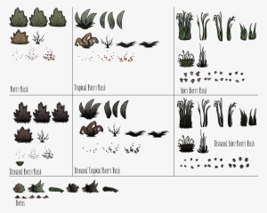 Click For Full Sized Image Berry Bushes - Don T Starve Environment ...
