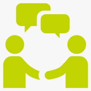 Two People Talking Icon - Unity Hands Logo Png - Free Transparent PNG ...