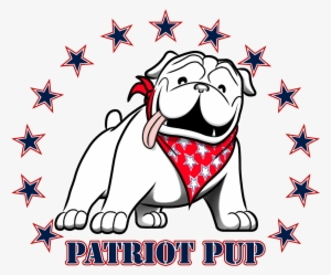 View Larger Image Patriot Pup Logo - Clip Art - Free Transparent PNG ...