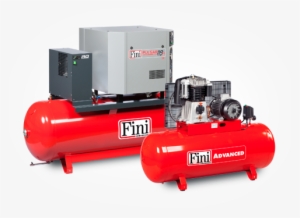 Piston Compressors - Fini Air Compressor - Free Transparent PNG ...