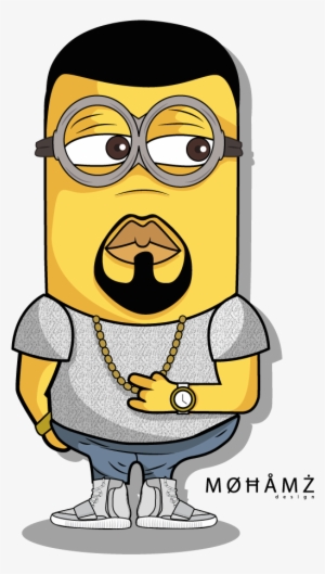 Kanye West - Hip Hop Minion - Free Transparent PNG Download - PNGkey