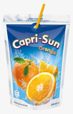 Capri Sun Blackcurrant 200ml - Free Transparent PNG Download - PNGkey