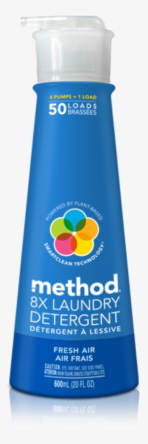 Method Free & Clear Laundry Detergent 50 Loads - Free Transparent PNG ...