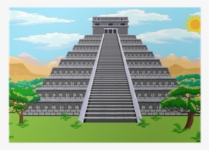 Aztec Pyramids Cartoon - Free Transparent PNG Download - PNGkey