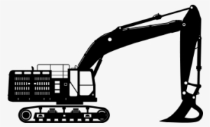 Caterpillar Large Excavator - Construccion Maquinaria Vector - Free ...