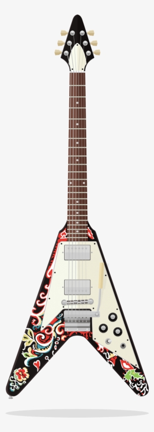 1975 Gibson Flying V - Gibson Flying V Png - Free Transparent PNG ...