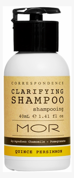 Mor Correspondence 40ml Clarifying Shampoo Bottles - Shampoo - Free ...