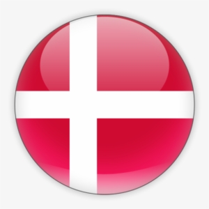 Illustration Of Flag Of Denmark - Denmark Flag Round Png - Free ...