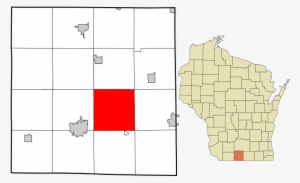 Green County Wisconsin Incorporated And Unincorporated - Diagram - Free ...