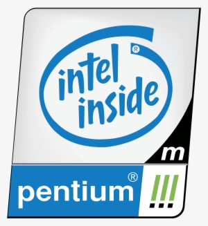Pentium Iii Processor M Logo Png Transparent - Intel Pentium 3 M Logo ...