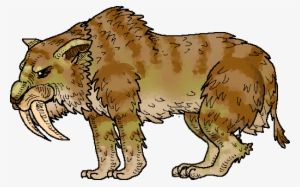 Saber Toothed Tigger Basic Clipart Png Image Download - Saber Tooth ...