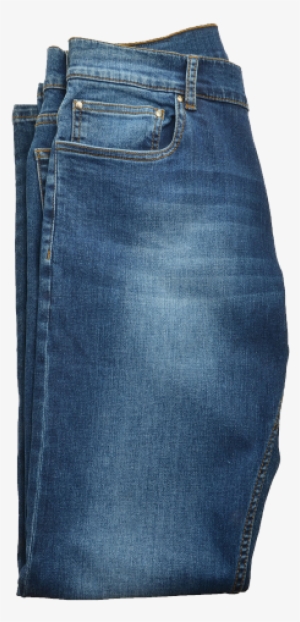 Slim Fit Light Washed Denim Jeans - Pocket - Free Transparent PNG ...