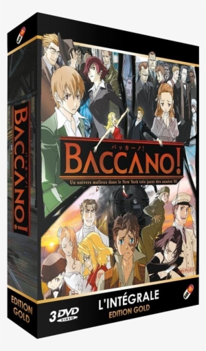 Dvd Fr Box Gold - Baccano - Complete Series Vc Dvd - Free Transparent ...