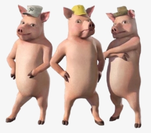 Threepigstransparent - Shrek Pigs - Free Transparent PNG Download - PNGkey
