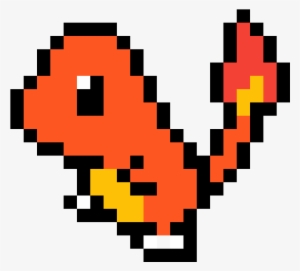 Pokemon Charmander Red Cute Videogames Sprite Freetoed - Pokémon Red ...