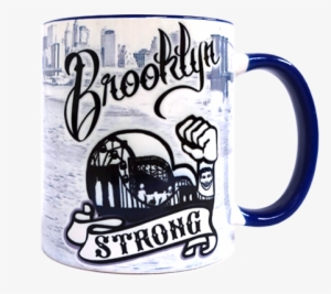 Brooklyn Strong Black Mug - Mug - Free Transparent PNG Download - PNGkey