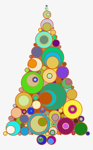 Christmas Tree Vector Icon - Abstract Christmas Tree Vector Png - Free ...