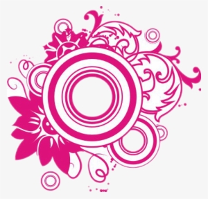 Swirls Pink Flourish Effect Effects Design Vector Vecto - Swirly ...