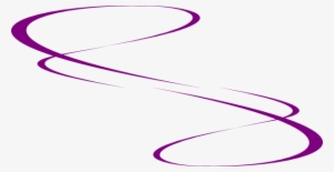 Swirls Purple Clip Art At Clker - Curve Line Art - Free Transparent PNG ...