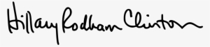 Hillary Rodham Clinton Signature - Hillary Clinton Signature - Free ...