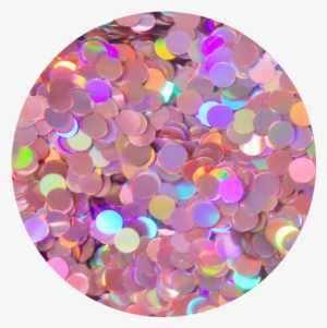 Circle Glitter Sequins Pink Aesthetic Hologram Holograp - Aesthetic ...