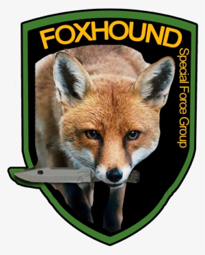Realistic Foxhound Logo I Pulled Off - Foxhound Unit Logo Gif - Free ...
