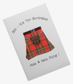 Scottish Birthday Card Tartan Kilt Sporran Doric Scots - Sporran - Free ...