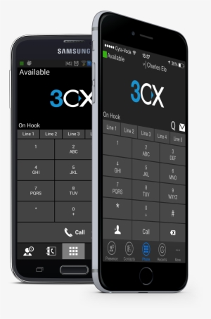Image Of 3xc Voip Phone System On Andriod, Ios, Iphone - 3cx Editions ...
