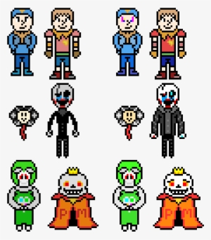 Gaster Blaster - Undertale Gaster Blaster Pixel Art - Free Transparent ...