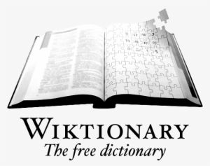 Wiktionary Logo Wpstyle En Medium Blur - Wiktionary Logo - Free ...