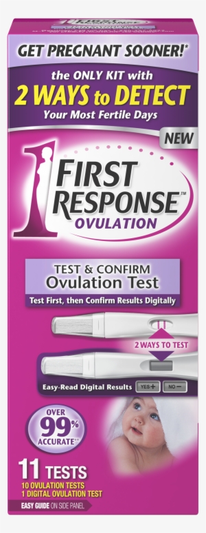 Package Front - First Response Ovulation Test Kit, Test & Confirm ...