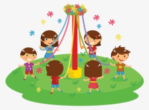 Maypole Free Vector Illustration - Maypole Cartoon - Free Transparent ...