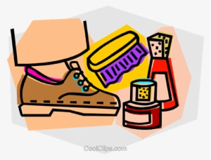 Shoe Shine Royalty Free Vector Clip Art Illustration - Shoe Shine ...