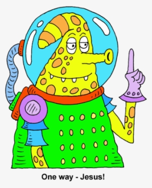 Merchandise License For Image Number 2371 One Way Jesus - Free ...