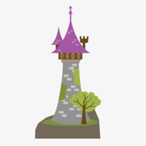 Rapunzel Cliparts - Princess Tower Clipart - Free Transparent PNG ...