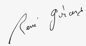 René Girard's Signature - Christianity - Free Transparent PNG Download ...
