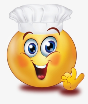 Free Cooking Chef Sticker With Smiley Stickers For - Emoticon Chef ...