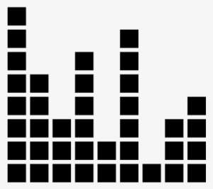 Sound Bars Made Of Boxes Vector - Music Bar Gif Png - Free Transparent ...