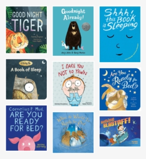 Zzz Sleepy Time Books - Good Night Tiger - Free Transparent PNG ...