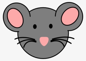 Mouse Head Clipart - Mouse Face Cartoon - Free Transparent PNG Download ...