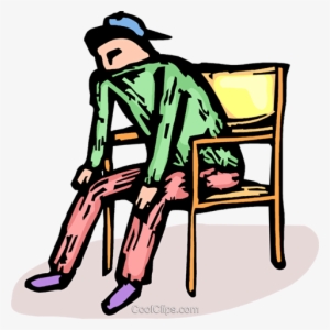 Persona Seduta Su Una Sedia Immagini Grafiche Vettoriali - Pessoa ...