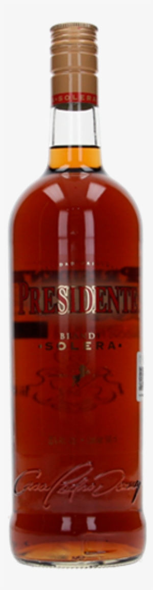 Brandy Botella 940 Ml Presidente Solera - Brandy - Free Transparent PNG ...